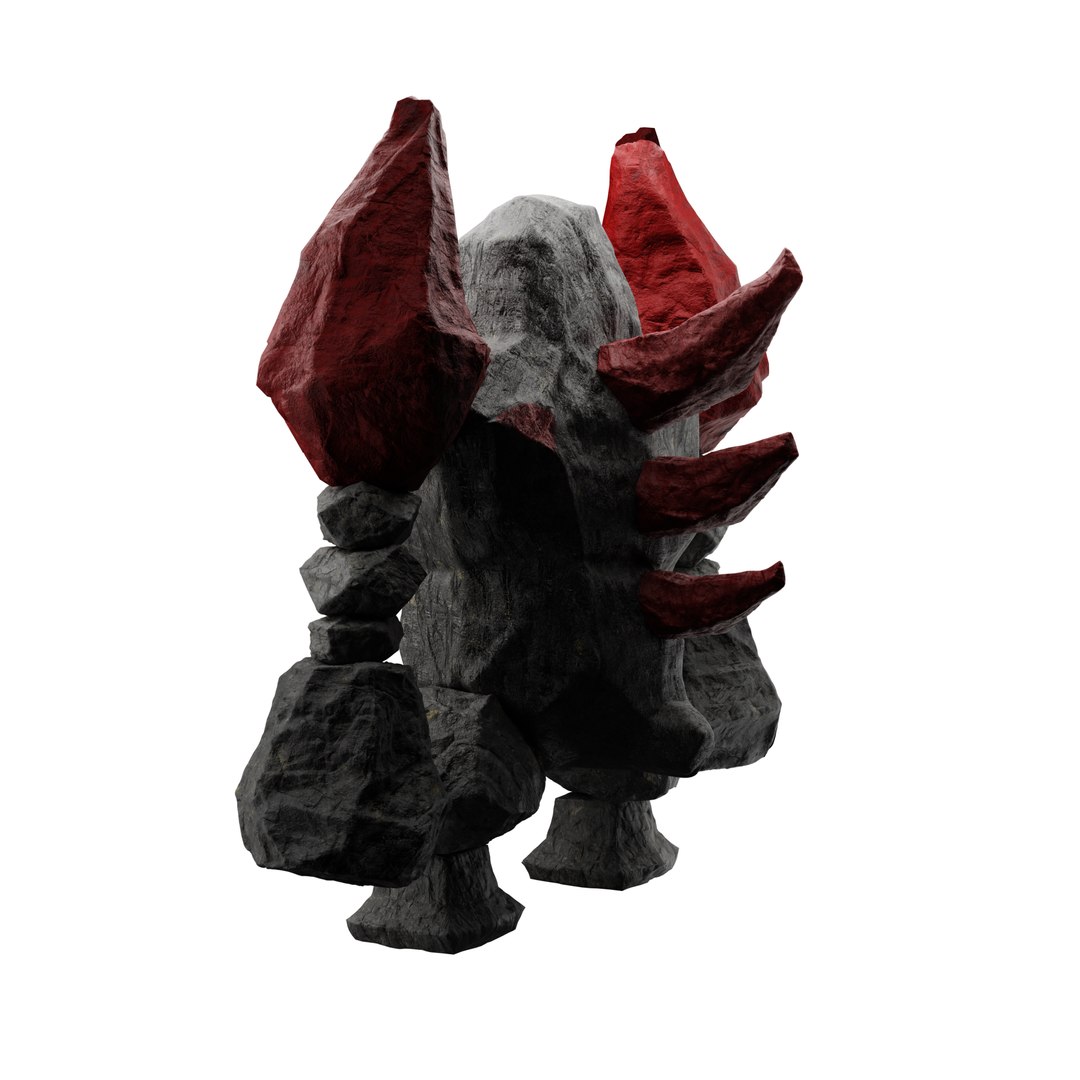 Pokemon Regirock Realistic Version 3D Model - TurboSquid 2514195
