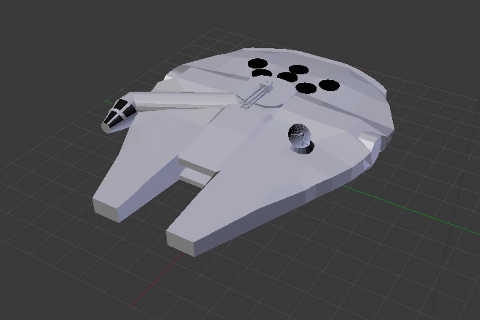 Millennium Falcon 3d 3ds