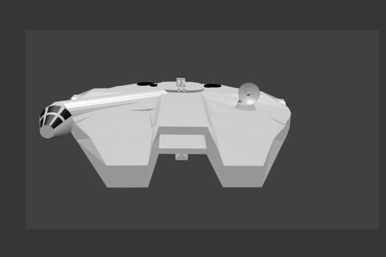 Millennium Falcon 3d 3ds