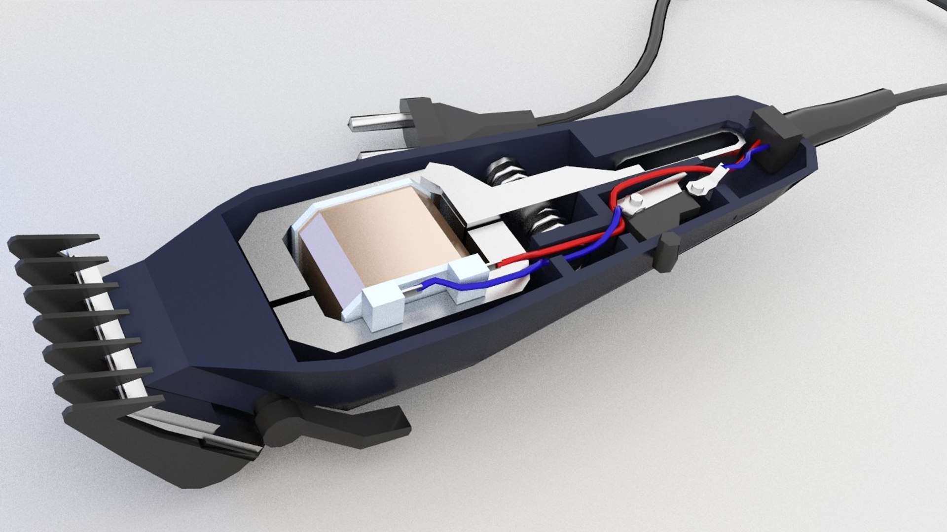Hair Clippers 3D Model - TurboSquid 1527272