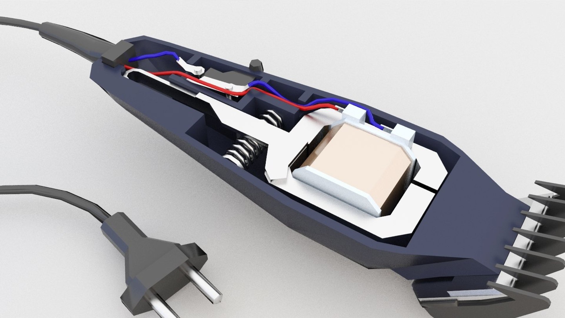 Hair Clippers 3D Model - TurboSquid 1527272