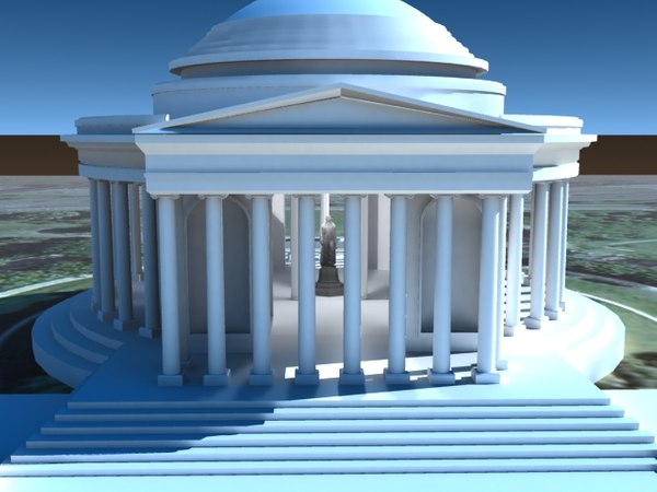 Jefferson Memorial 3D Models for Download | TurboSquid
