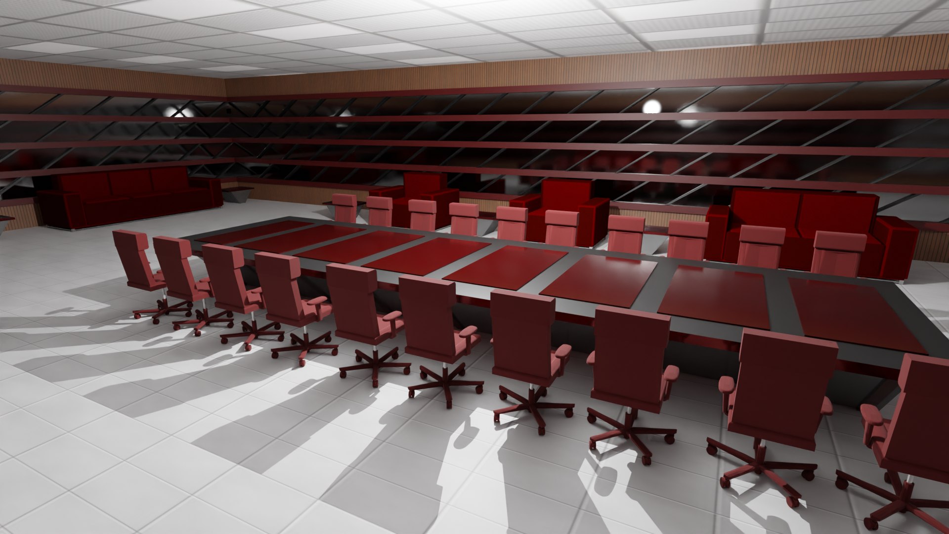 Meeting Room Model - TurboSquid 2140830
