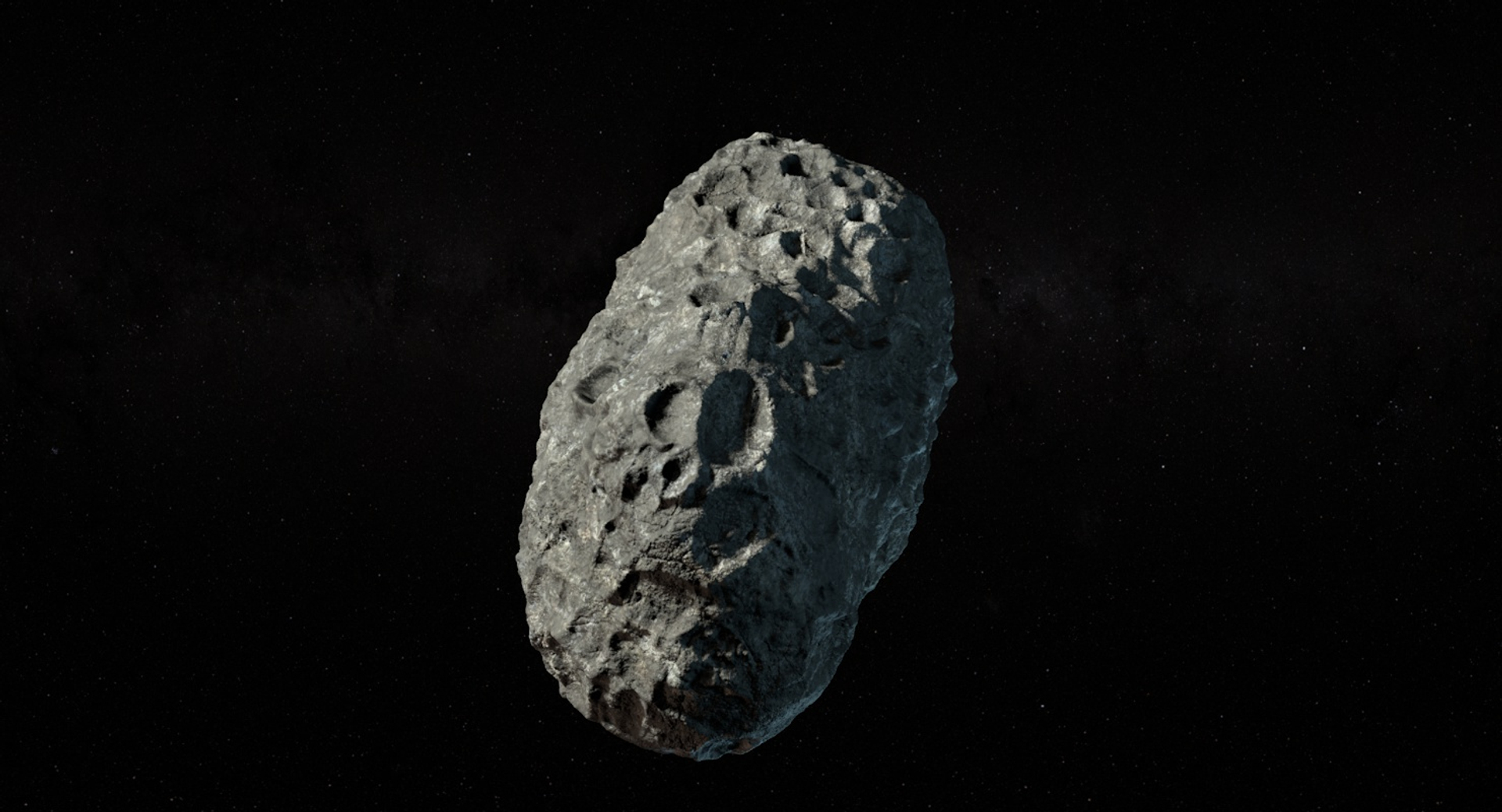 3d asteroid 18 model