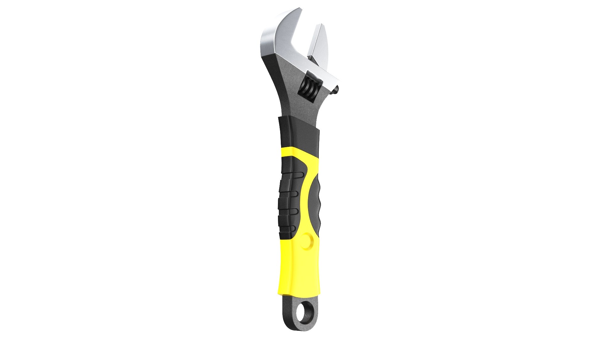 3D Detailed Wrench Yellow - TurboSquid 2156667