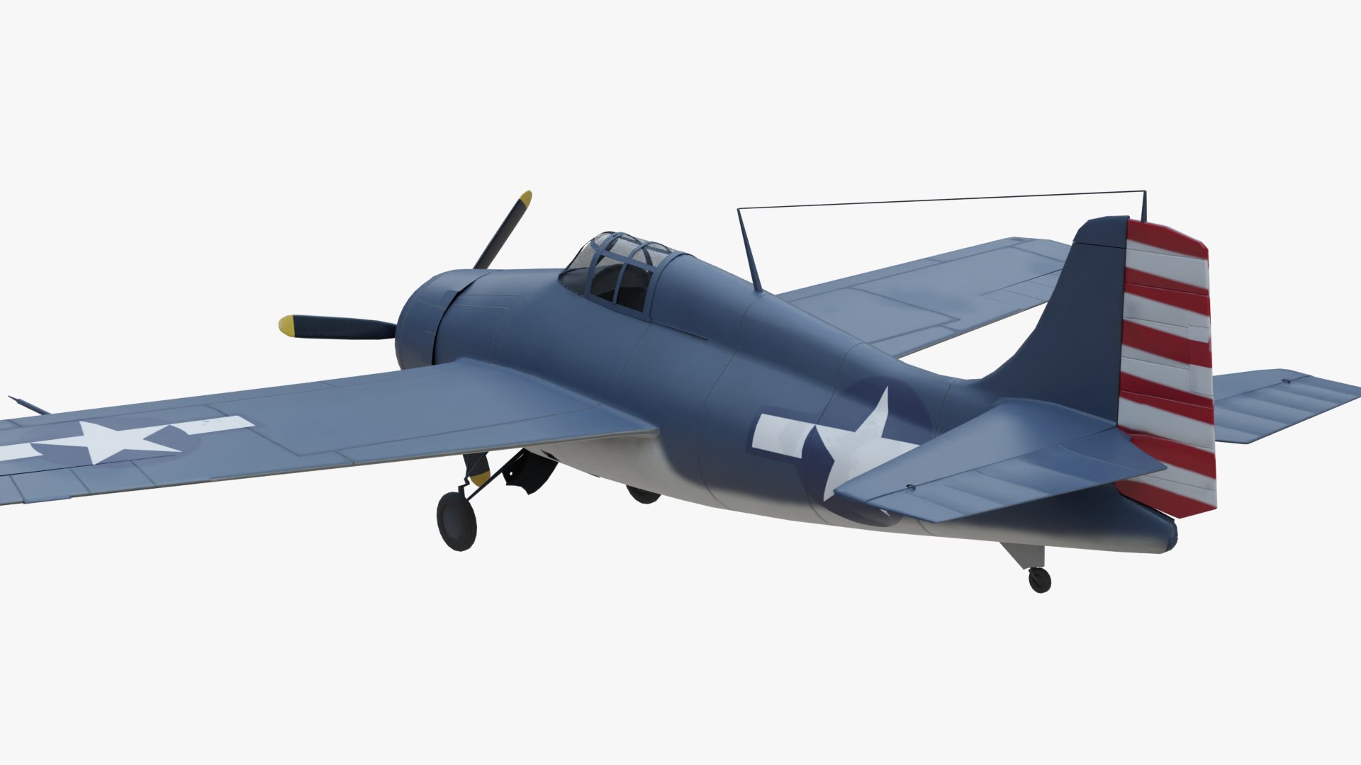 Grumman F4F Wildcat 3D - TurboSquid 1966445