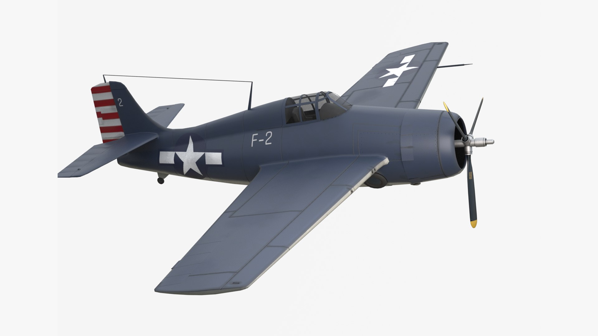 Grumman F4F Wildcat 3D - TurboSquid 1966445
