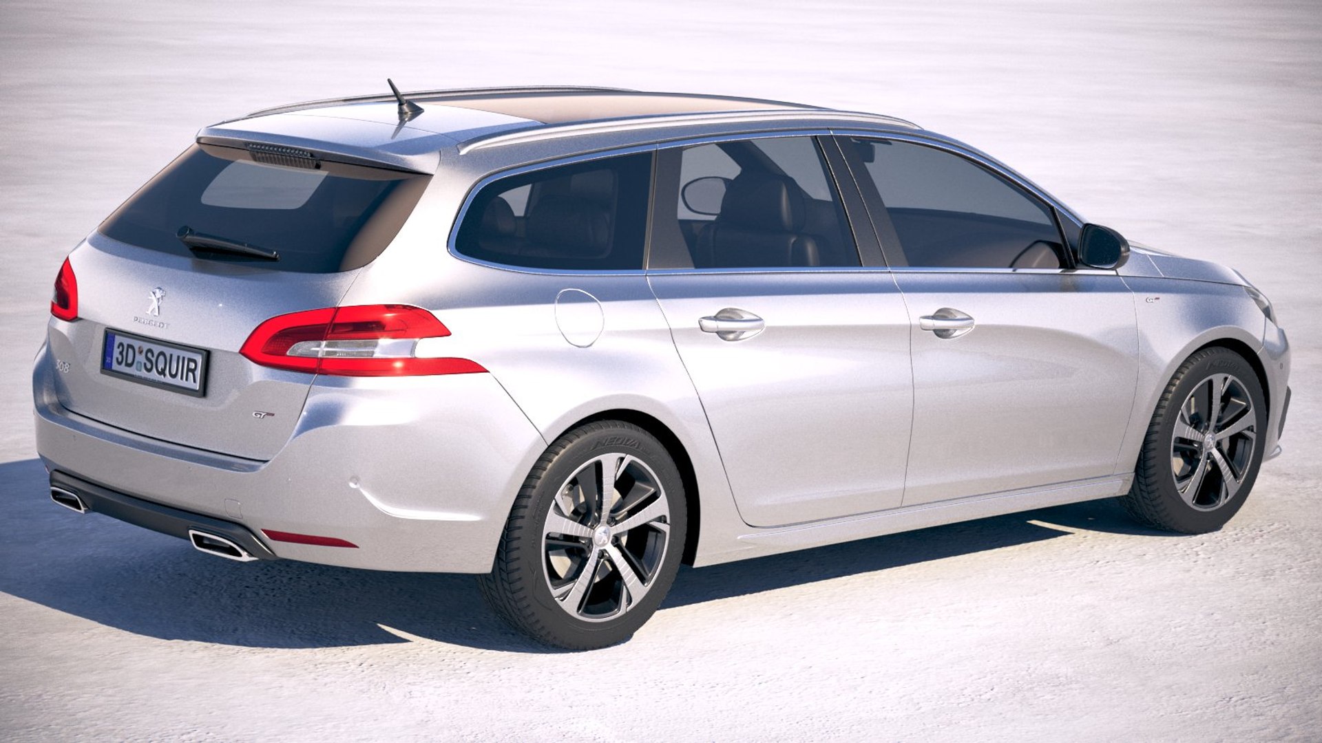 Peugeot 308 Sw 3D Model - TurboSquid 1274505