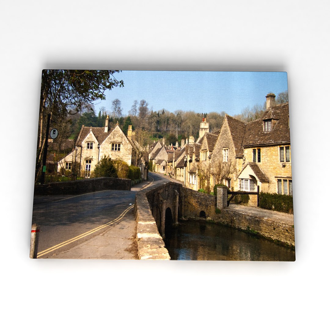 canvas wall photo 3d model