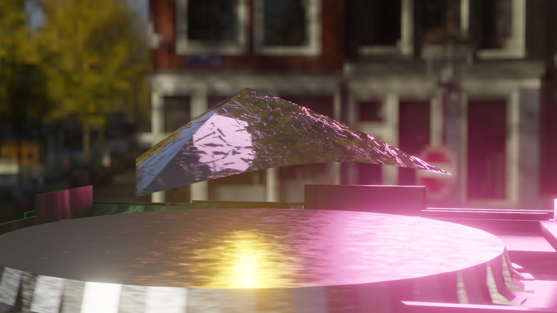 3D Flying Triangular Space Ship Model - TurboSquid 2230346