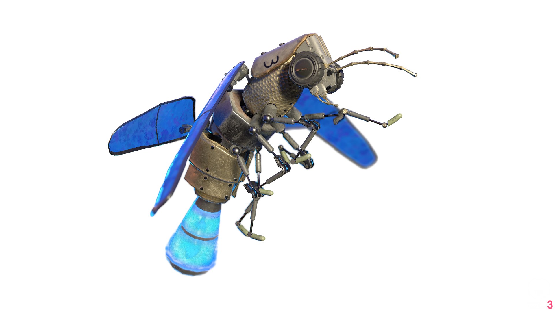 3D Lightning Bug Flying Animation Model - TurboSquid 1234221