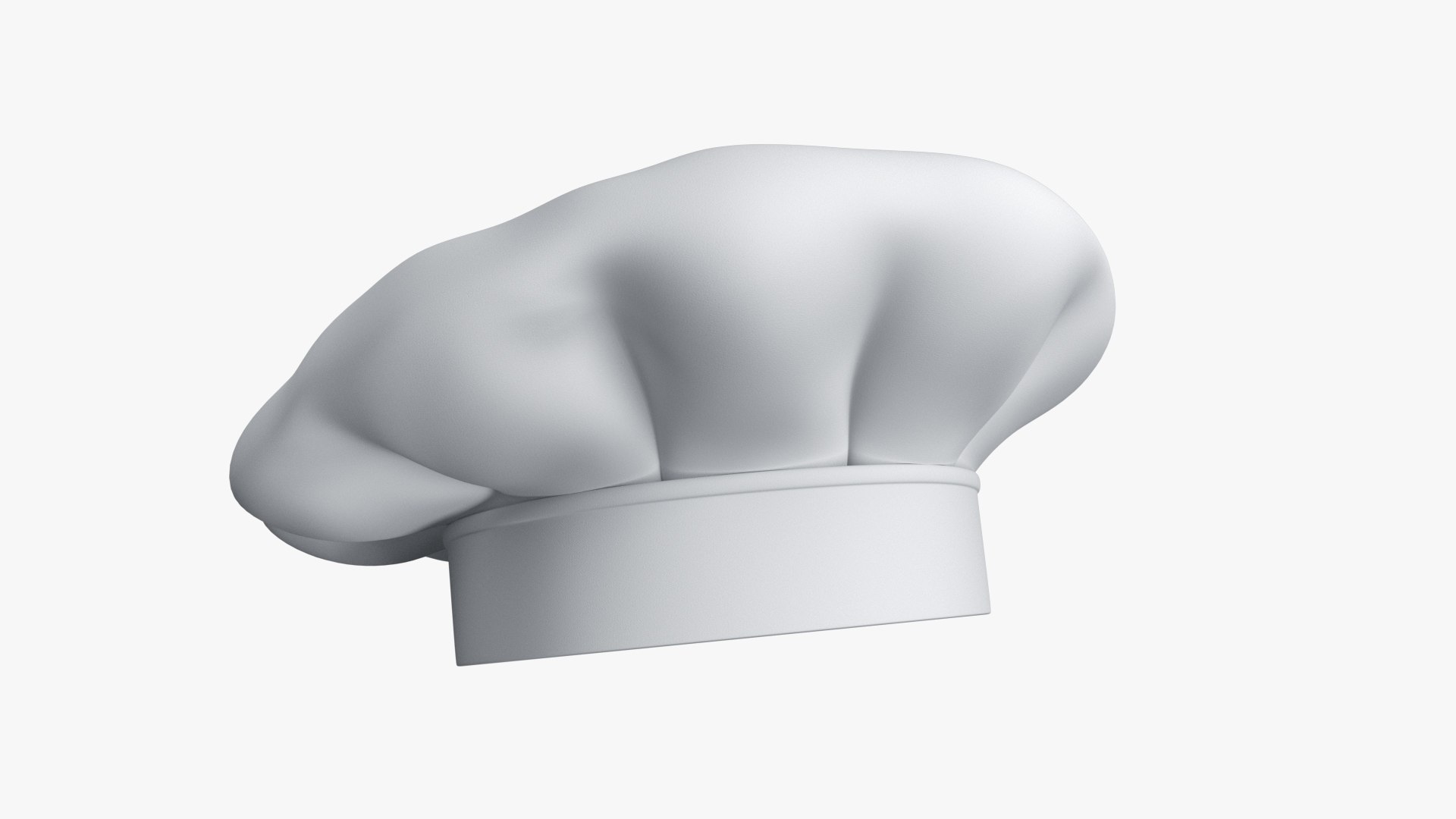 Chef Hat 3D Model - TurboSquid 1963100