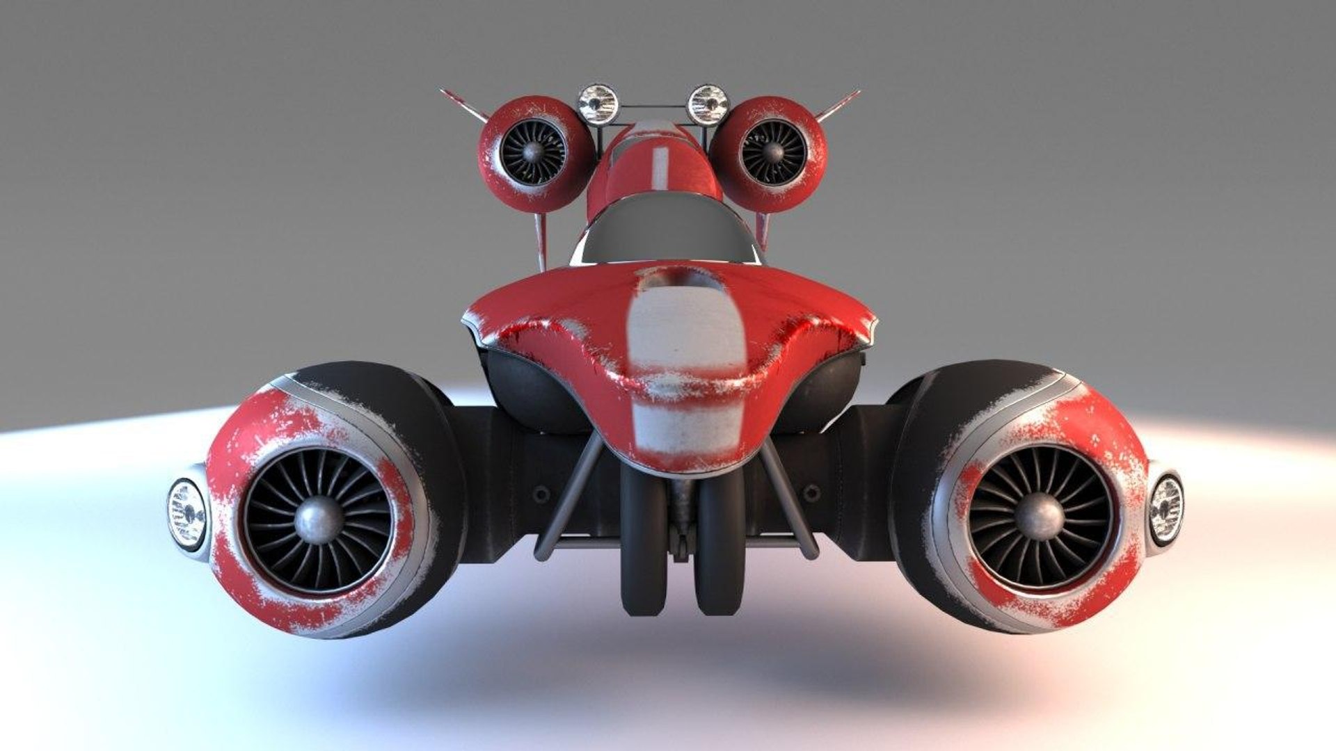 Hover Speed Car Model - TurboSquid 1625447