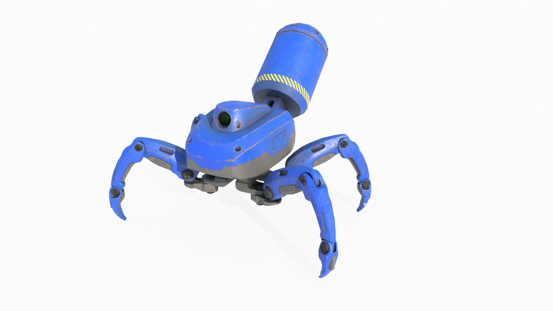 Future Sci-fi Machine Spider 3D Model - TurboSquid 2271502