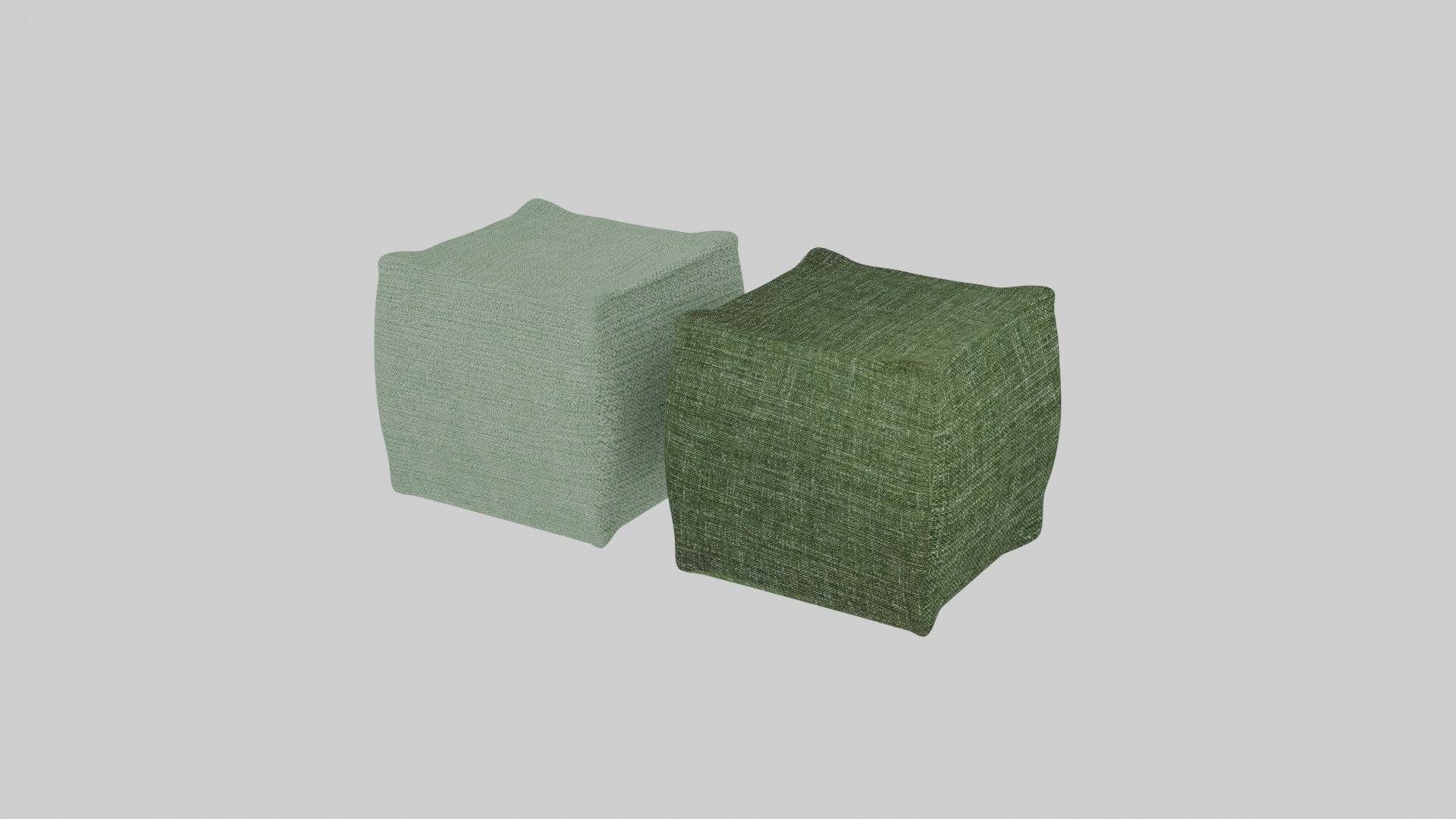 Puffy Stool Model - TurboSquid 2110802