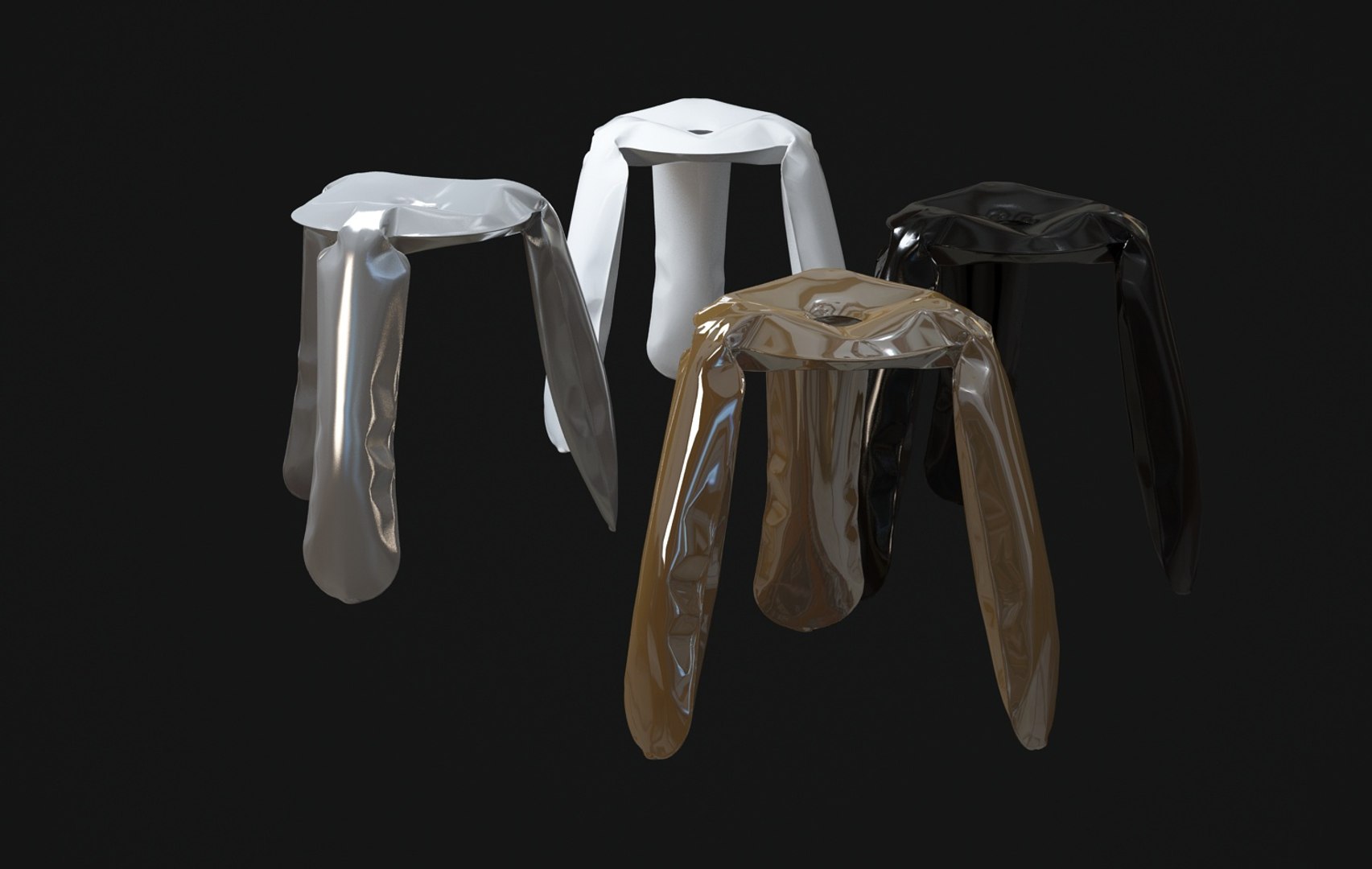 Plopp-chair 3d Model