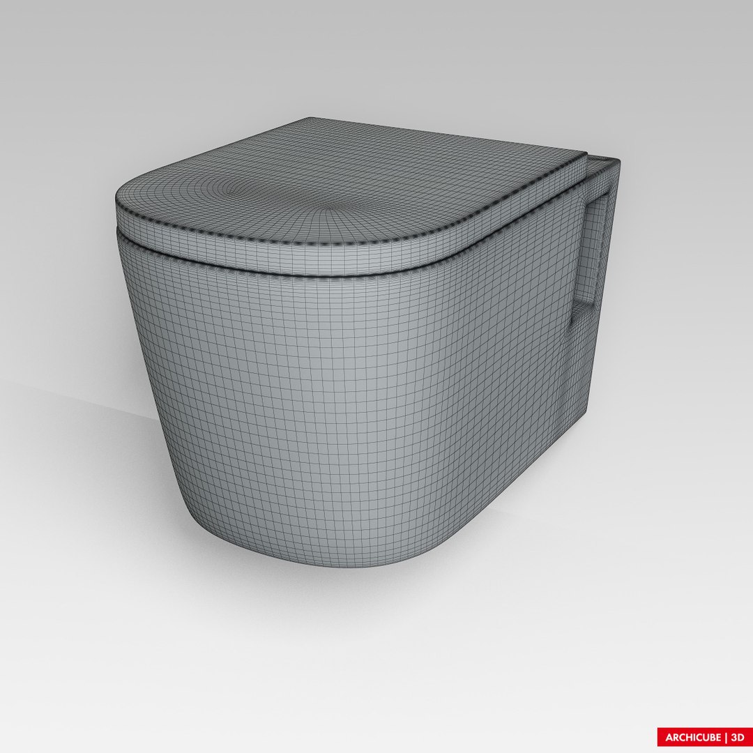 Toilet 3d Max