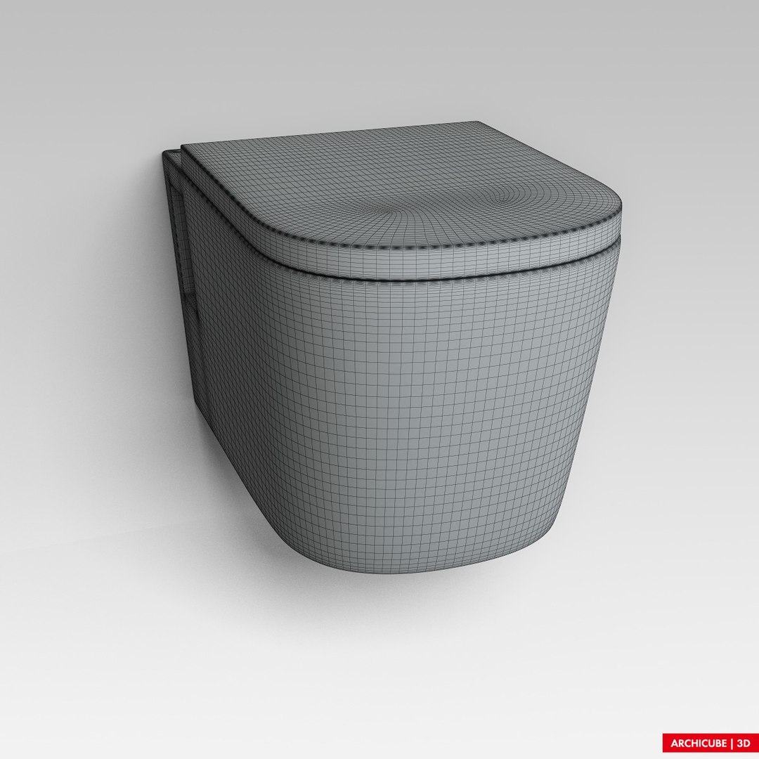 Toilet 3d Max