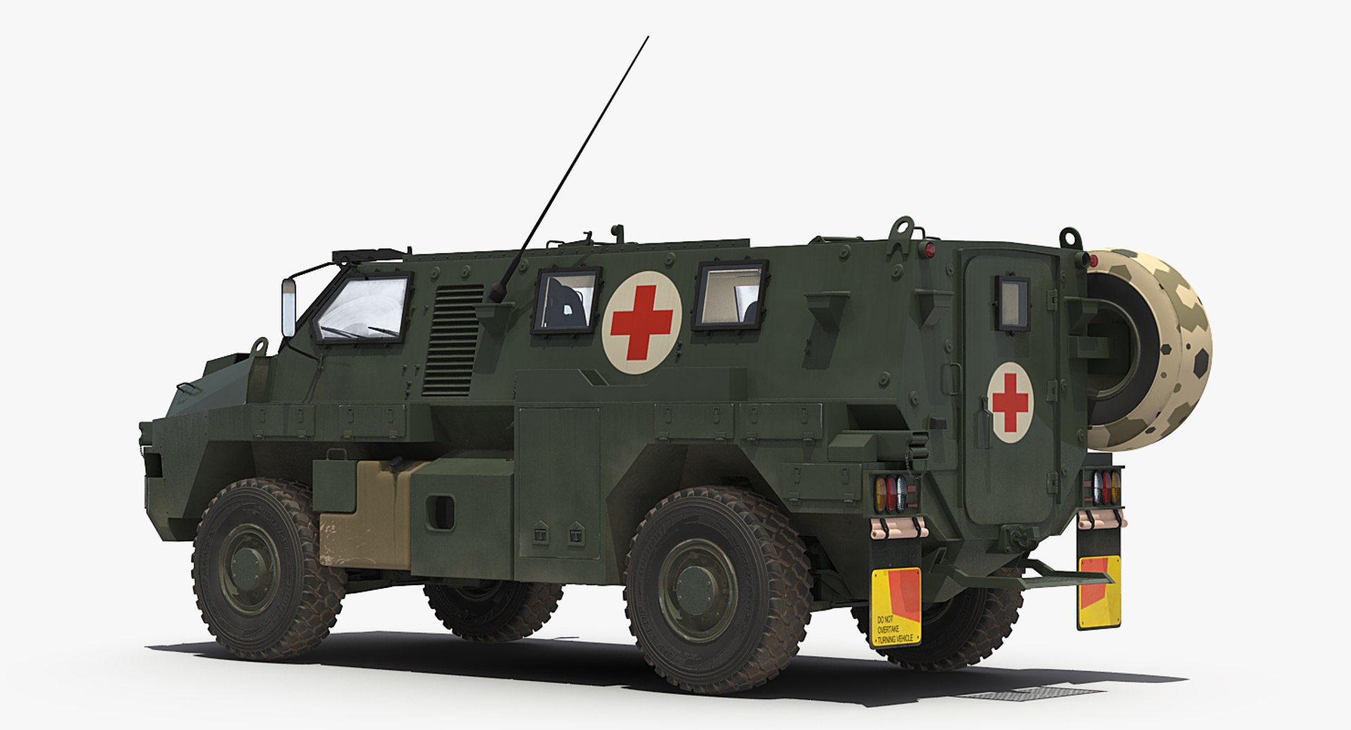 Mpv bushmaster 4x4 medic 3D - TurboSquid 1306823