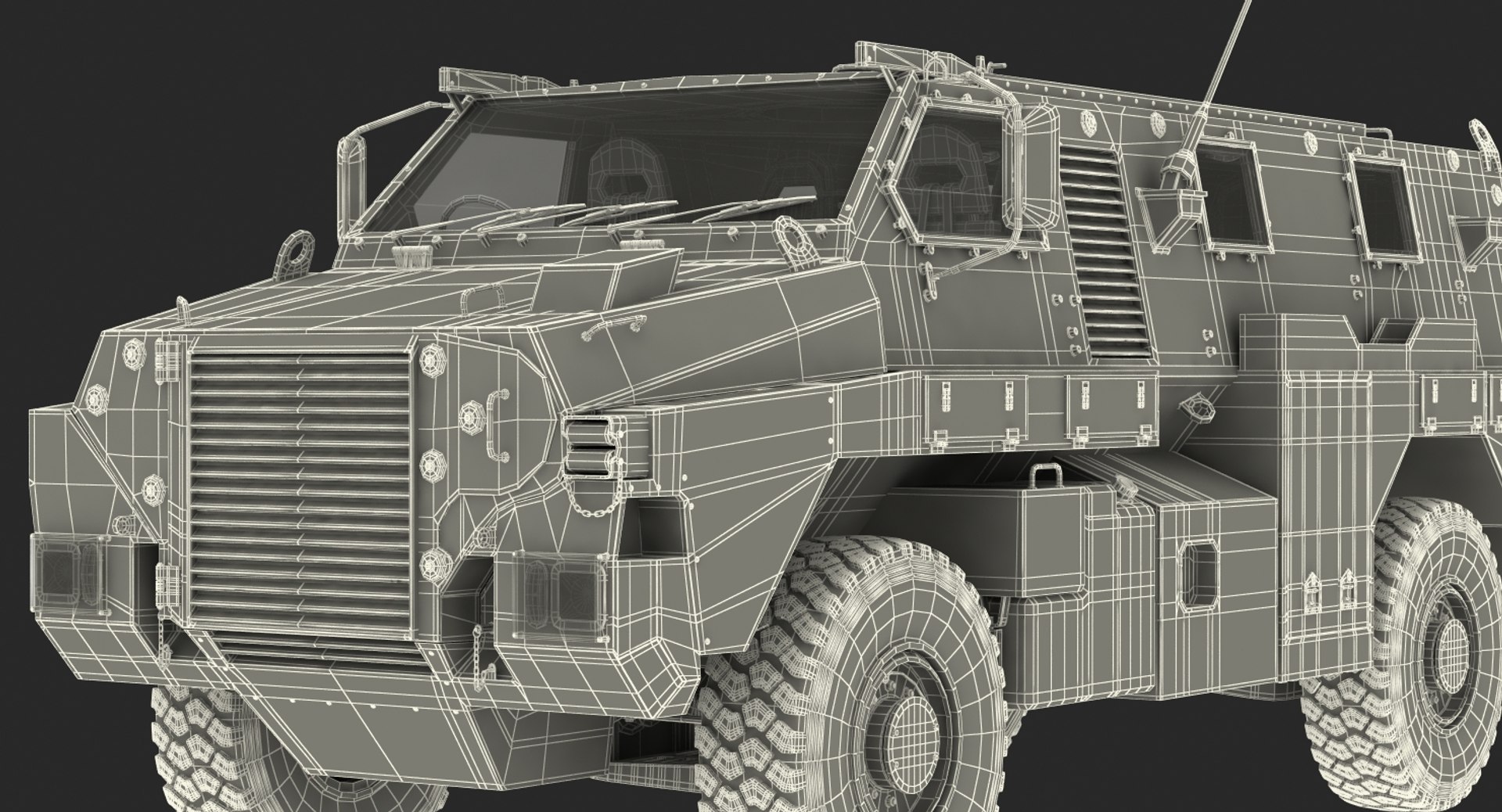 Mpv bushmaster 4x4 medic 3D - TurboSquid 1306823