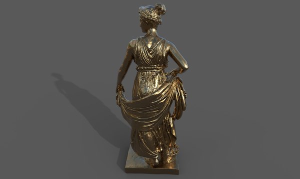 3D The Dancing Girl statue model - TurboSquid 1821427