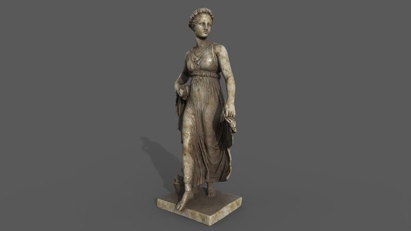 3D The Dancing Girl statue model - TurboSquid 1821427