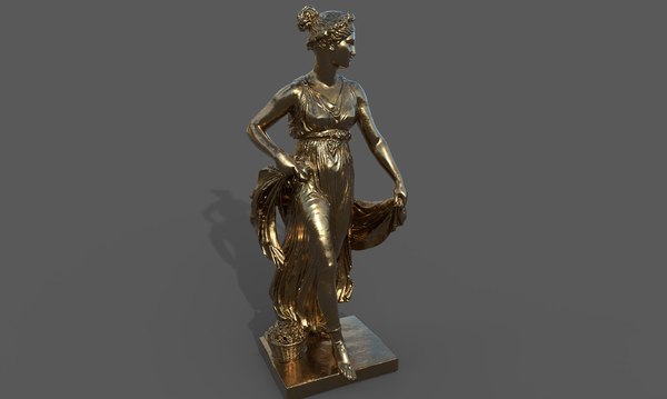 3D The Dancing Girl statue model - TurboSquid 1821427