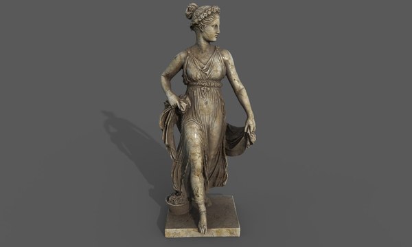 3D The Dancing Girl statue model - TurboSquid 1821427