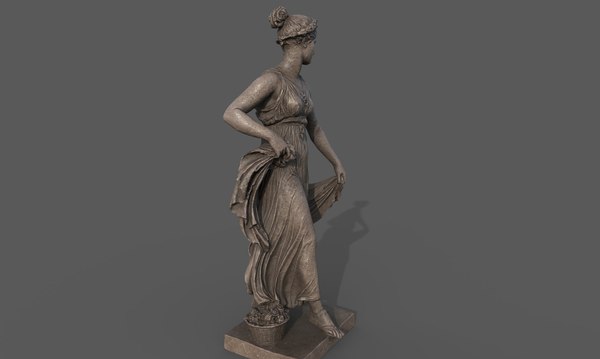 3D The Dancing Girl statue model - TurboSquid 1821427