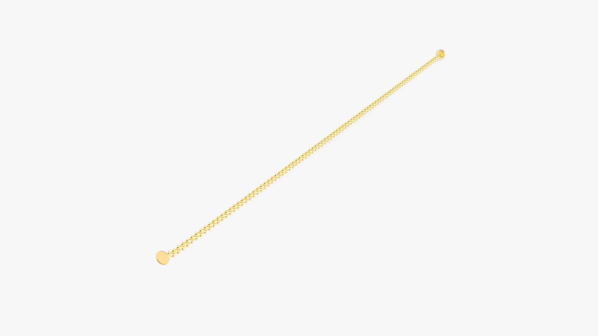 San Marco Jewelry Chain Gold 3D Model - TurboSquid 2244488