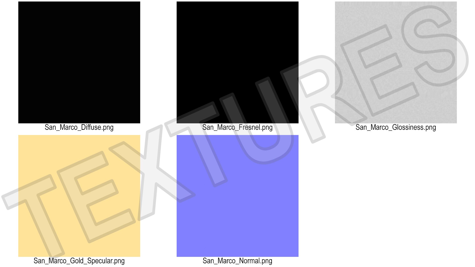 San Marco Jewelry Chain Gold 3D Model - TurboSquid 2244488