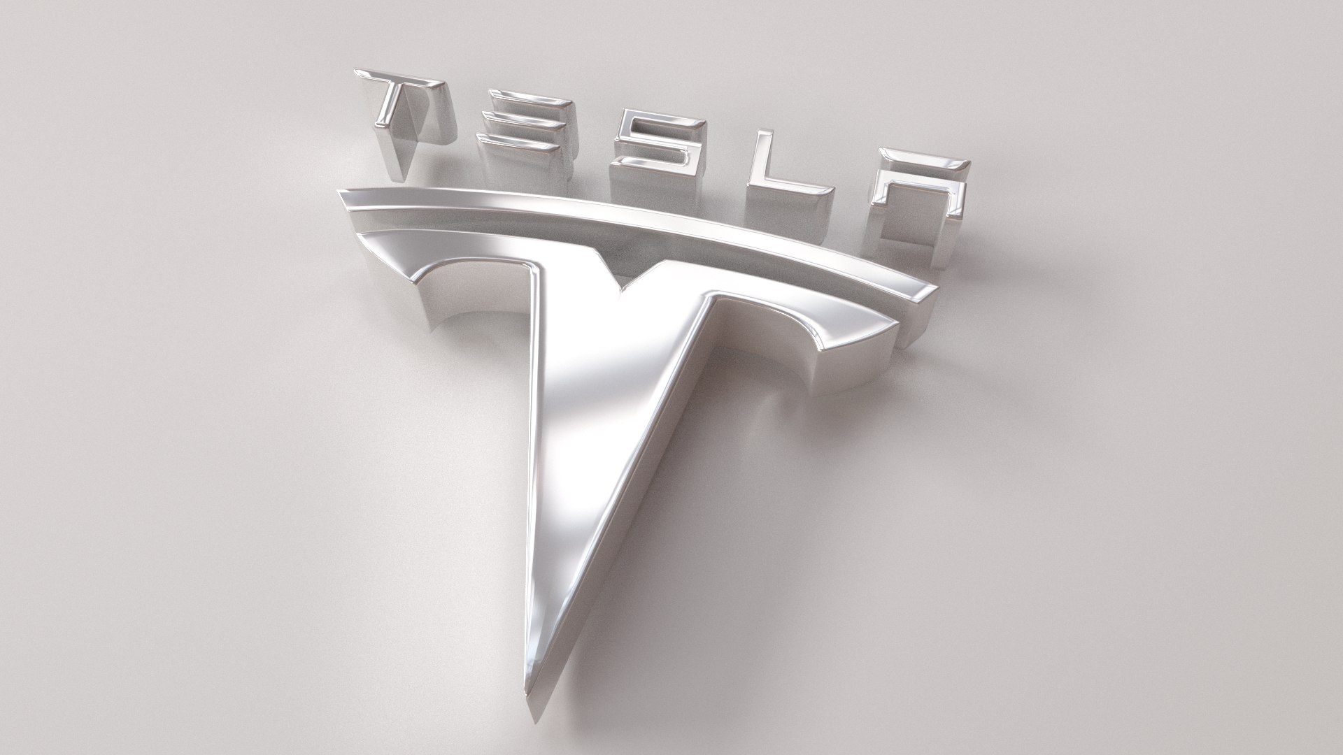 Tesla Logo Model - TurboSquid 2311693