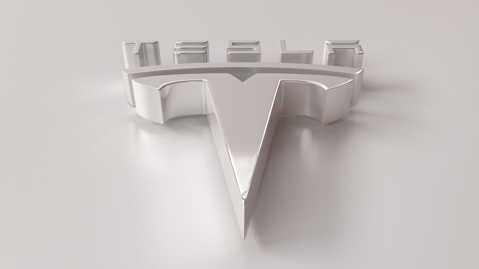Tesla Logo Model - TurboSquid 2311693