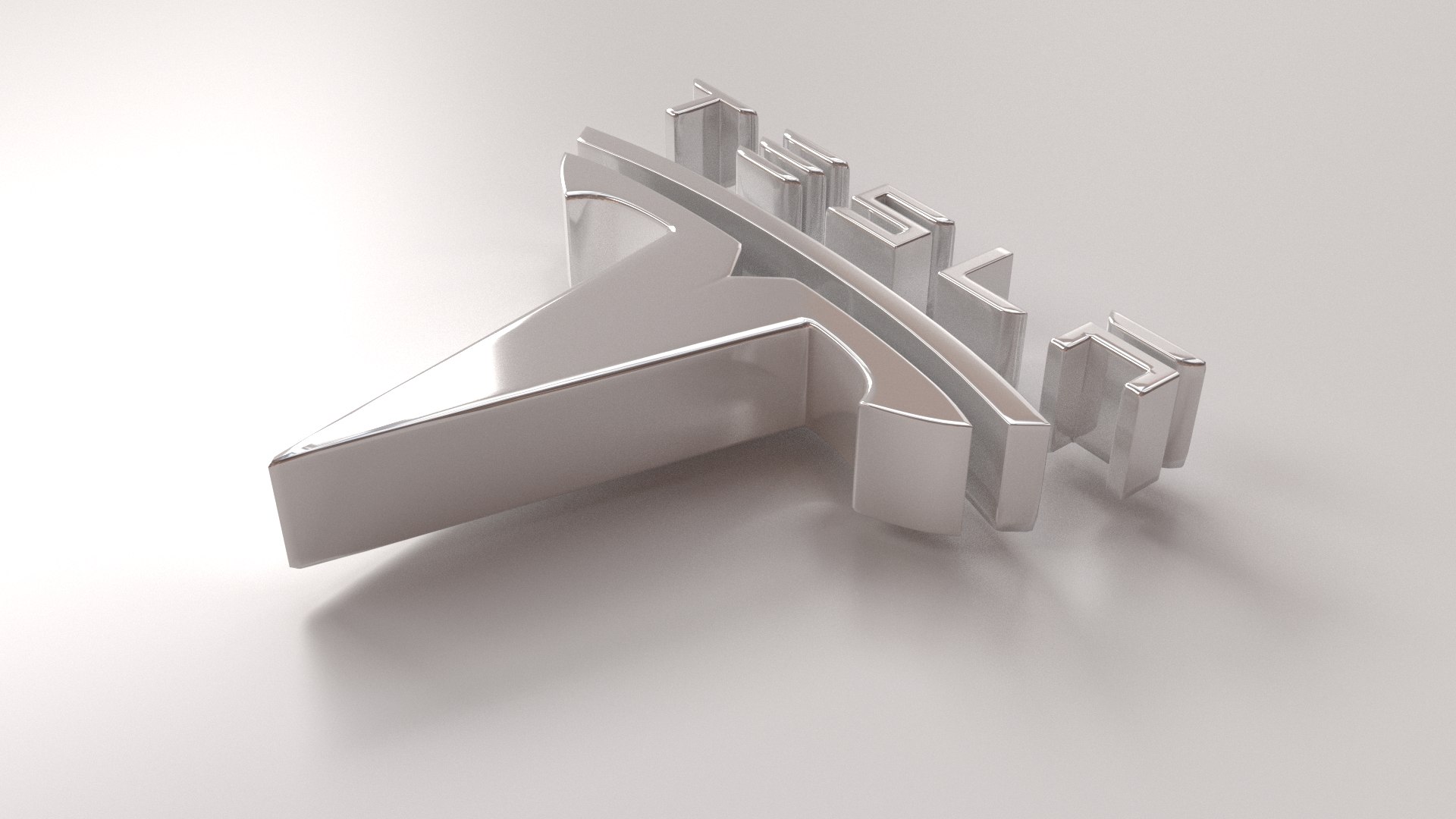 Tesla Logo Model - TurboSquid 2311693