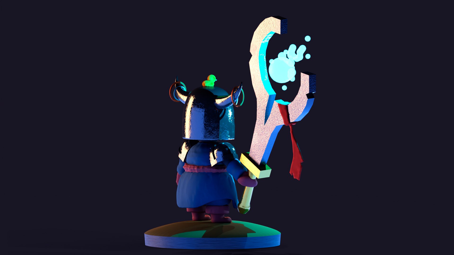 3D Model Cartoon Character Knight - TurboSquid 2109692