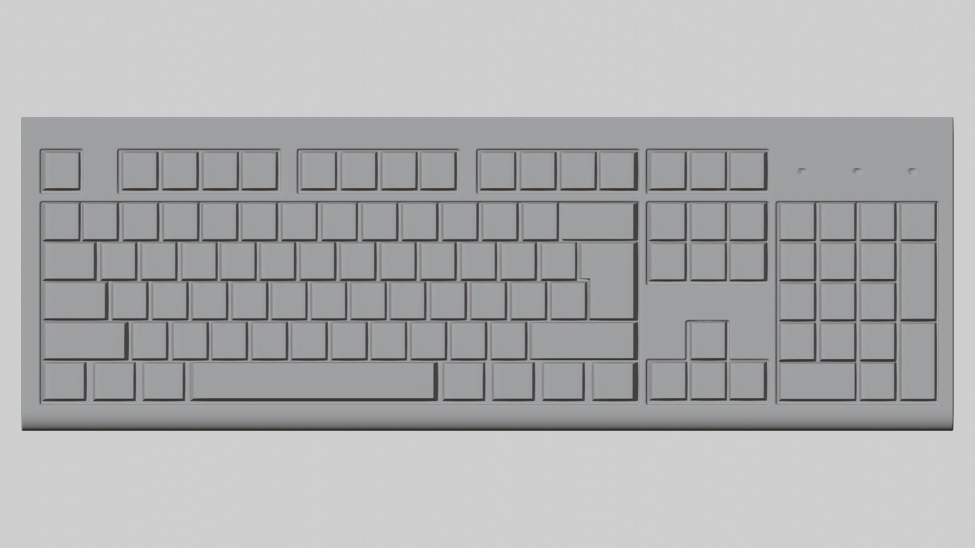 3D Computer Keyboard - TurboSquid 2073289