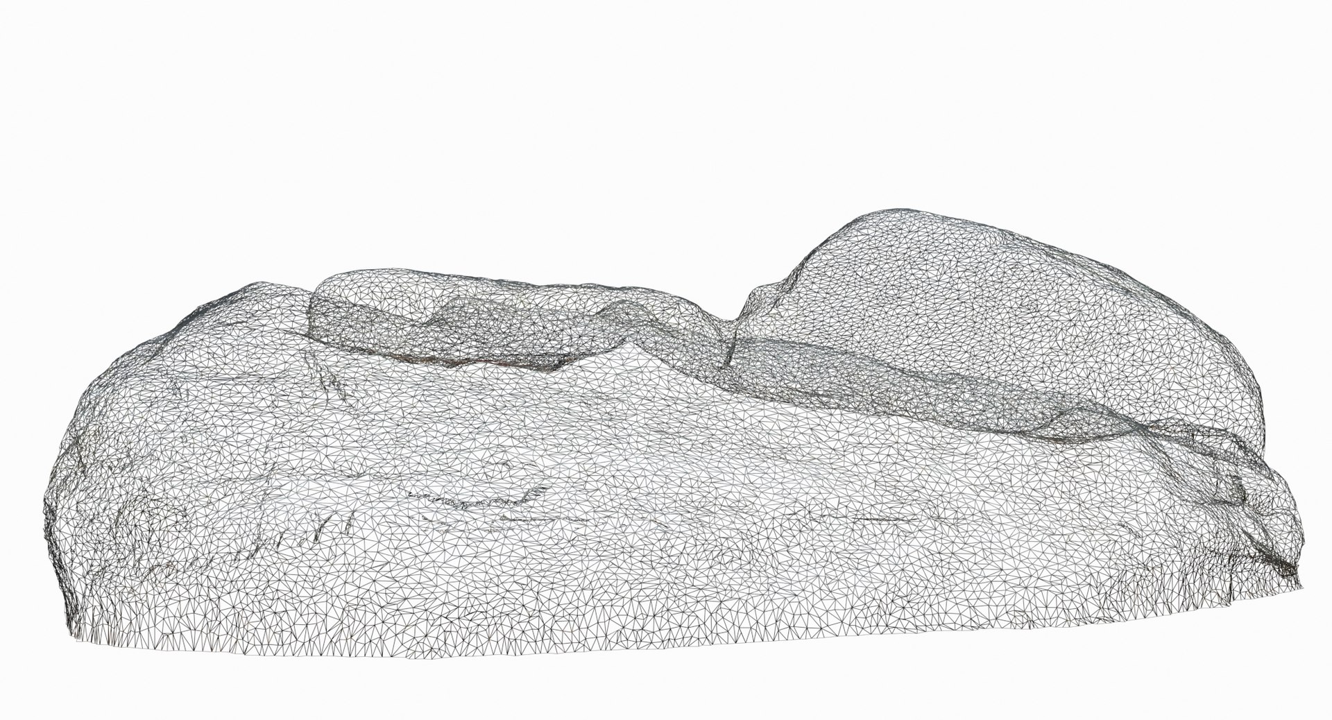 3d Model Realistic Puddle