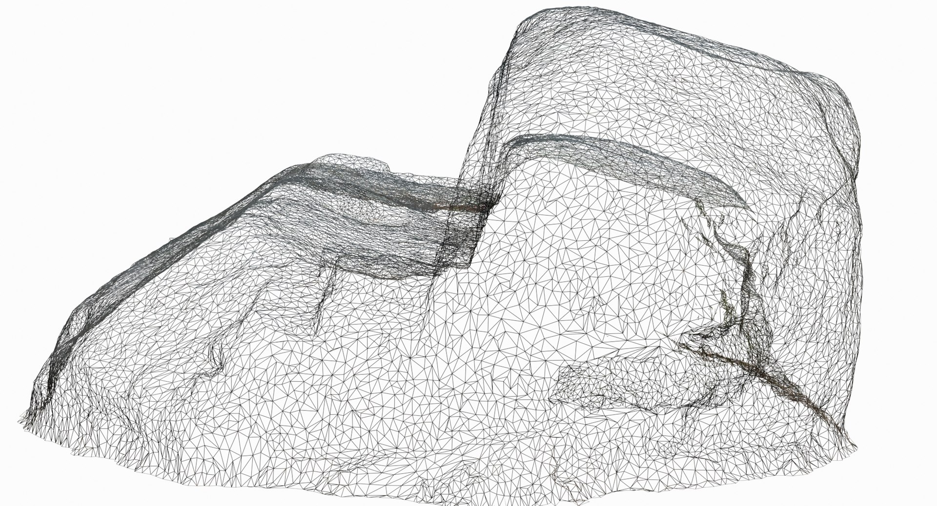 3d Model Realistic Puddle