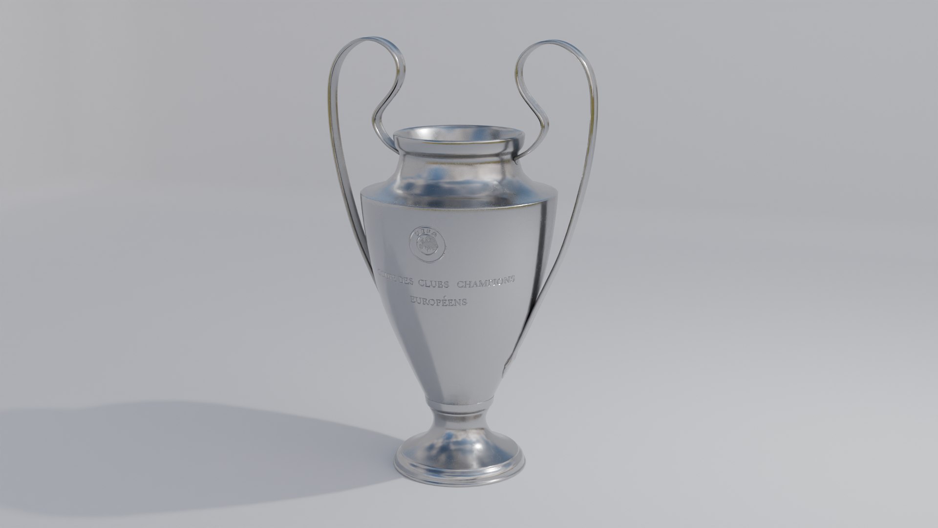 3D UEFA Champions League Trophy Model - TurboSquid 2263419
