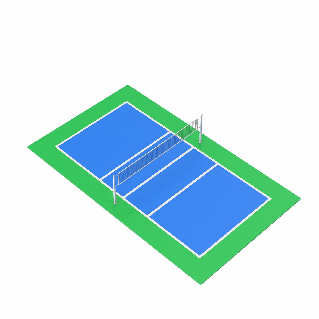 3D Volleyball Court Model - TurboSquid 2171086