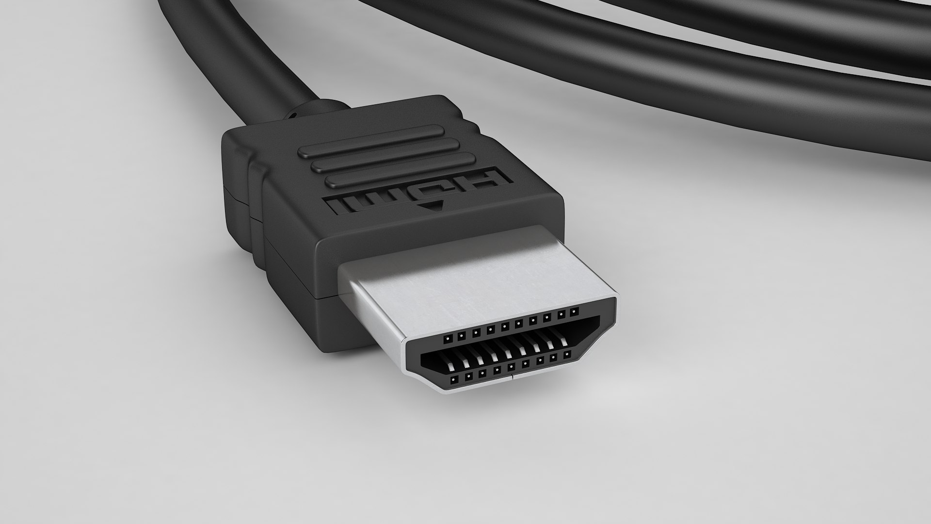 Hdmi Cable Model - TurboSquid 1485152