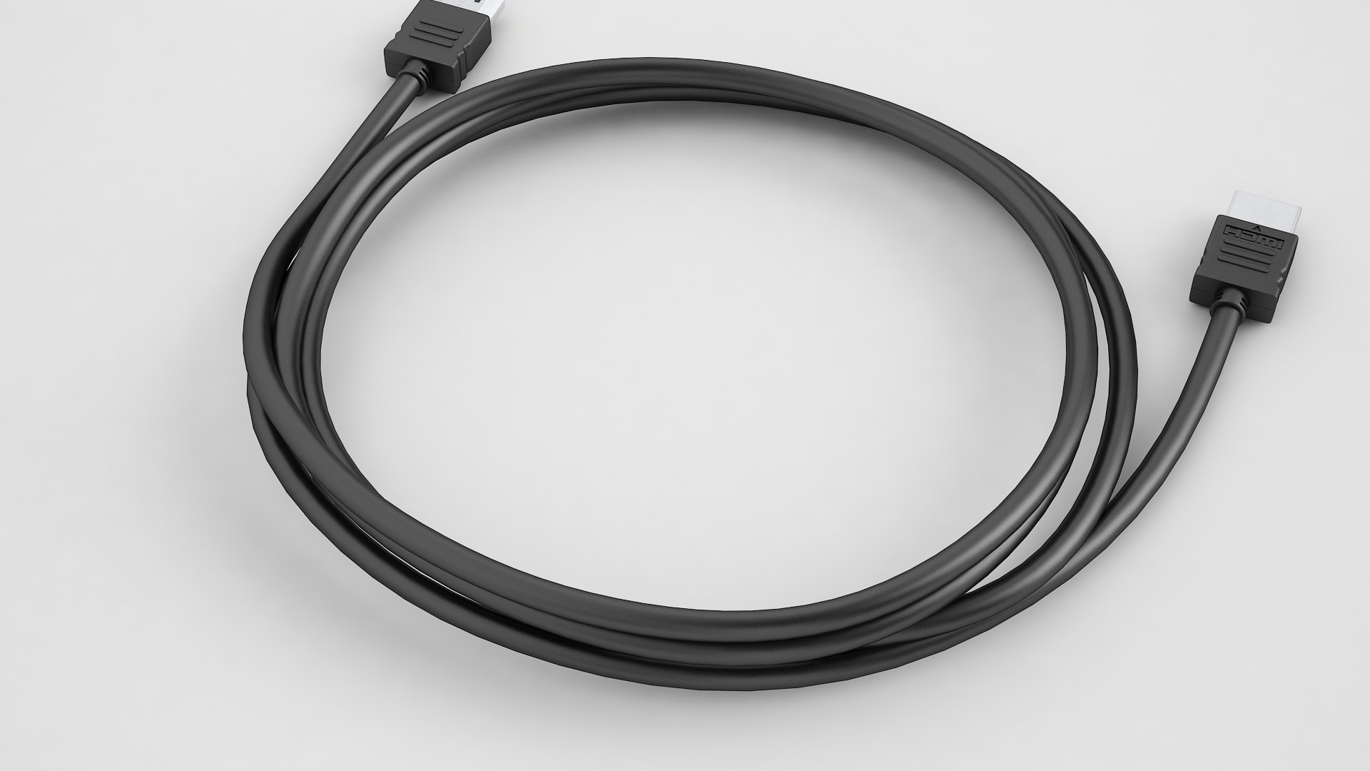 Hdmi Cable Model - TurboSquid 1485152