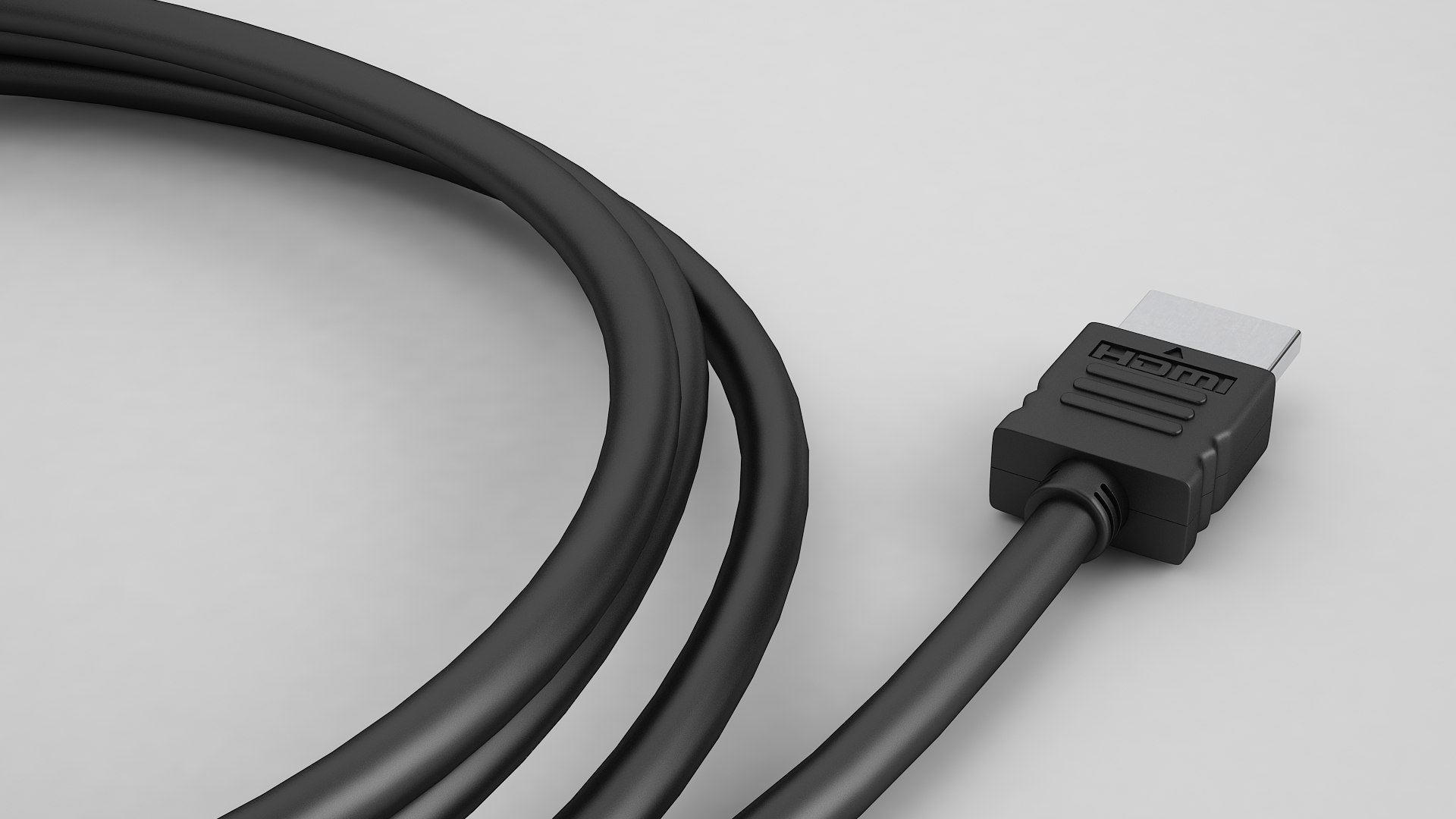 Hdmi Cable Model - TurboSquid 1485152