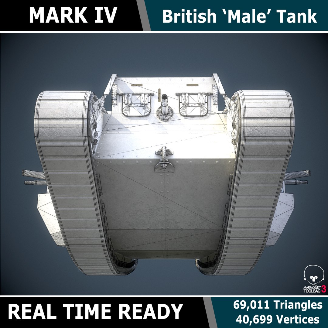 3d Ready Male Tank Mark