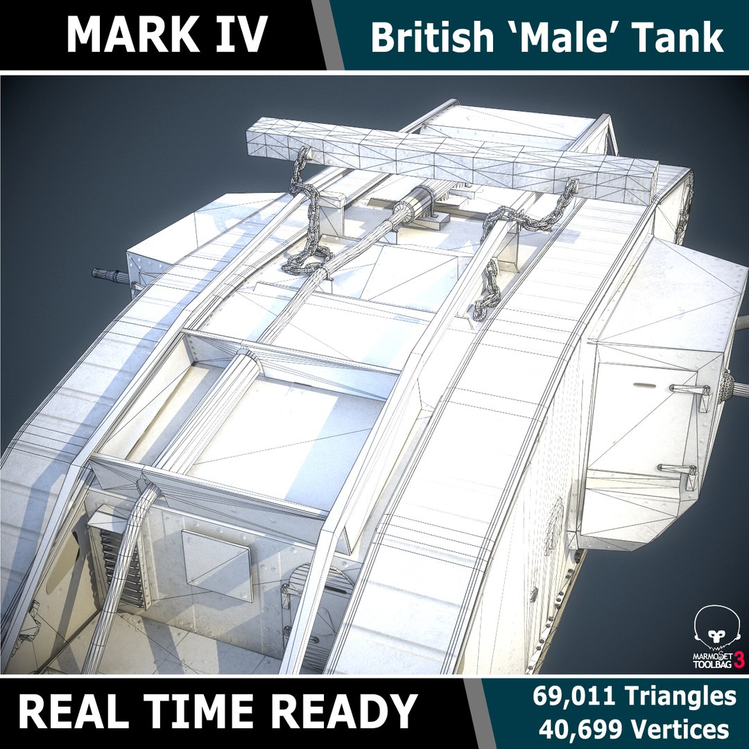 3d Ready Male Tank Mark