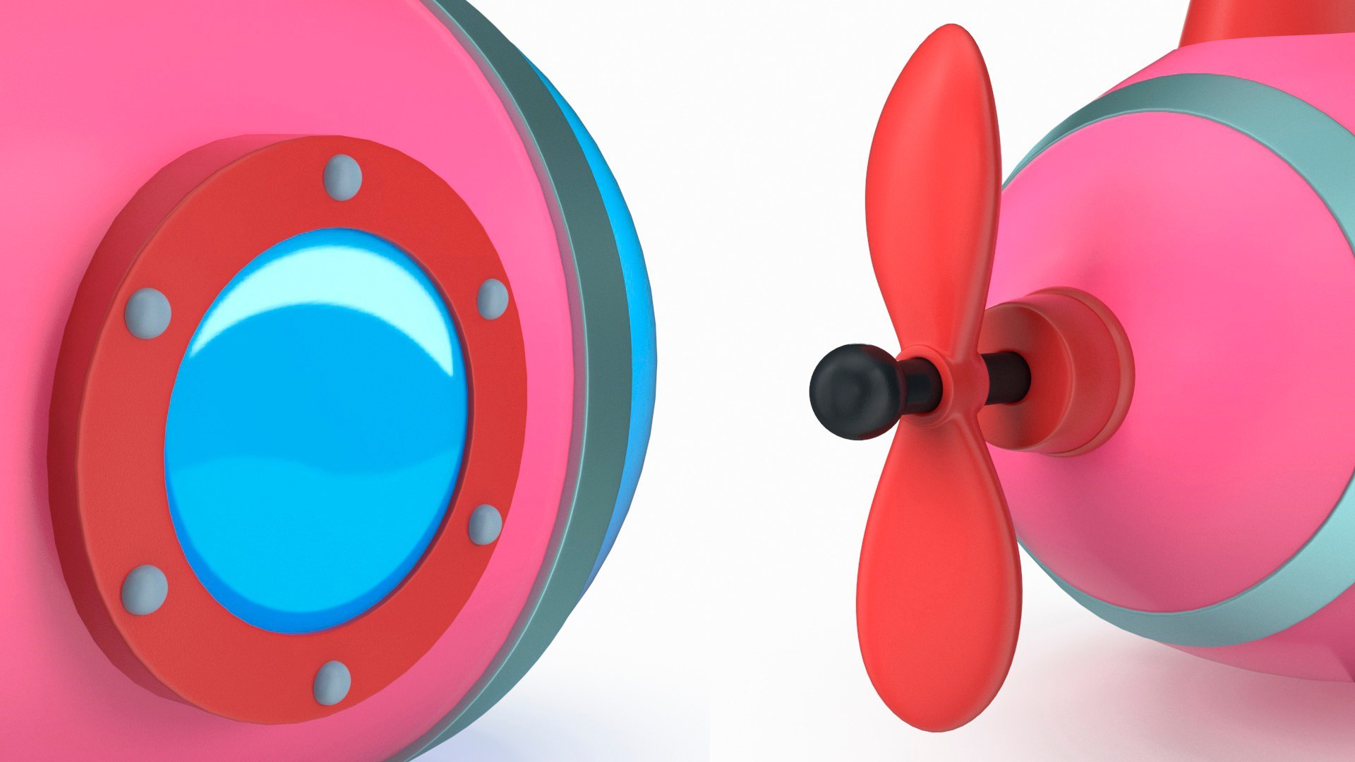 3D Model Cartoon Submarines Collection - TurboSquid 2253198