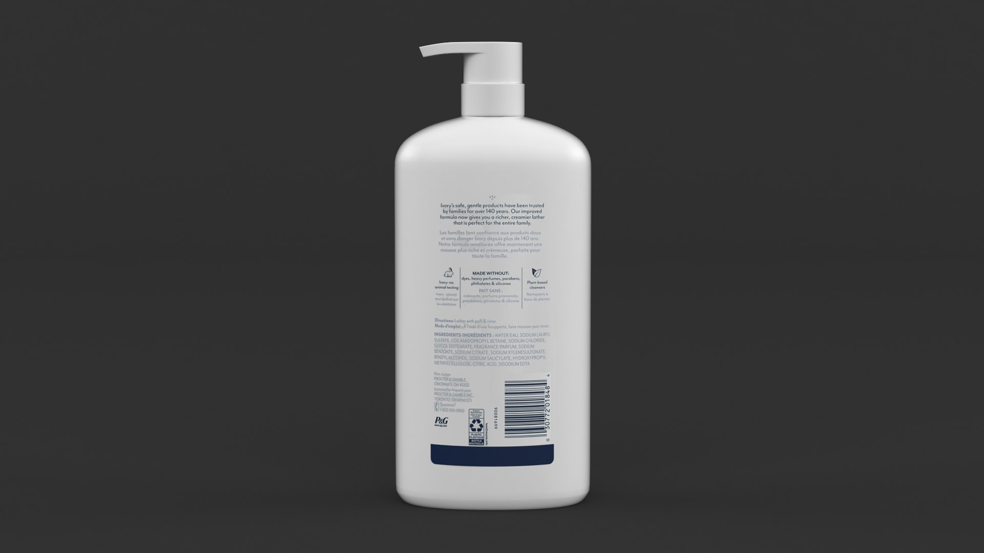 Body Wash 3D Model - TurboSquid 2015682