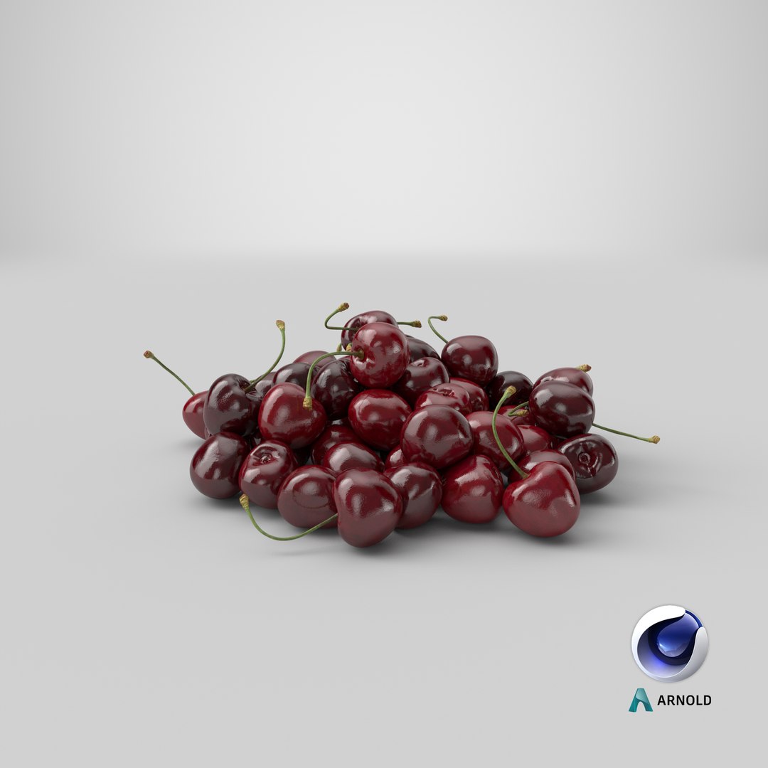 Sweet cherry model - TurboSquid 1607337