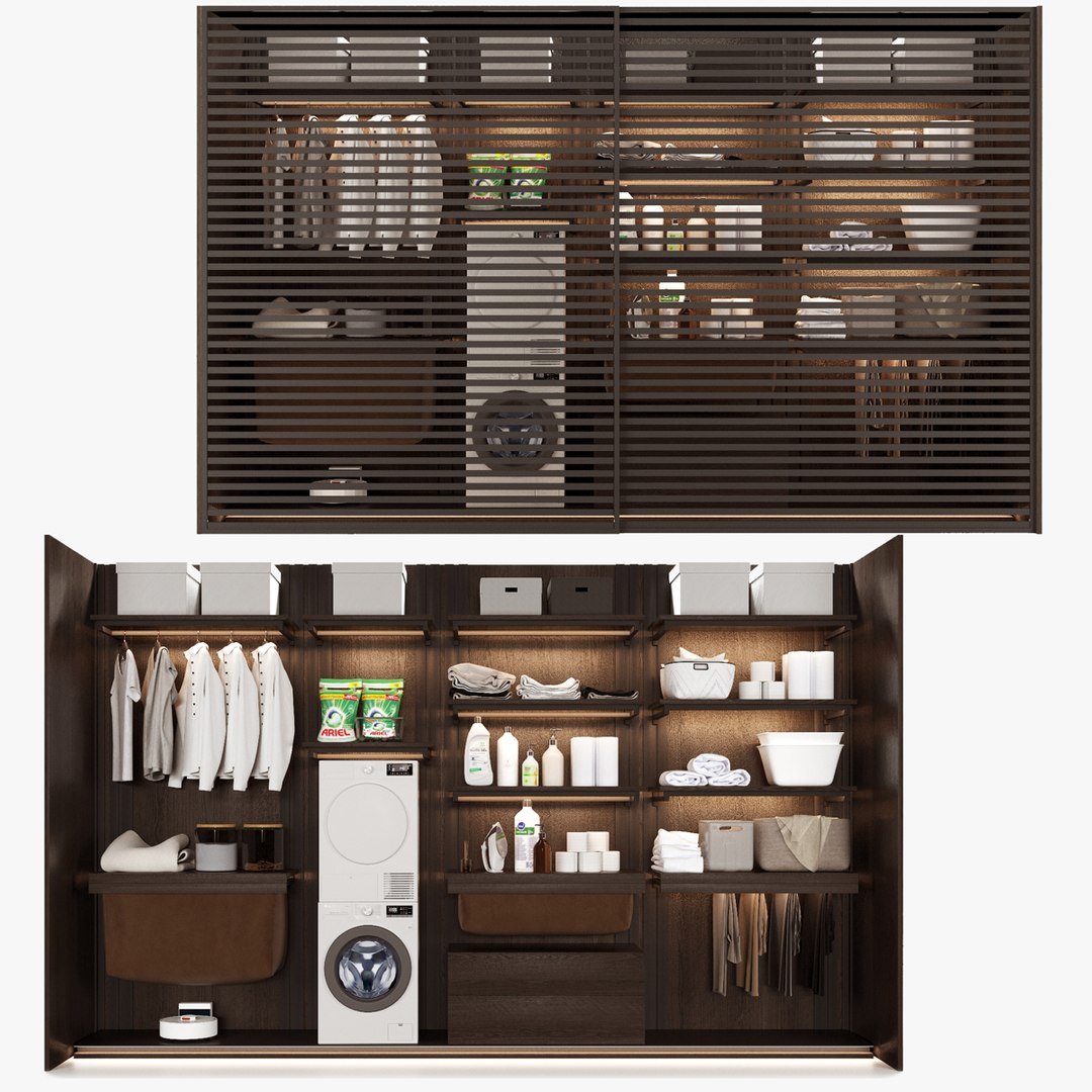 3D Laundry Model - TurboSquid 1952609