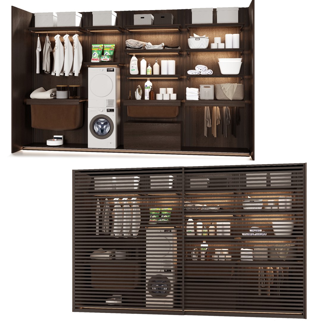 3D Laundry Model - TurboSquid 1952609